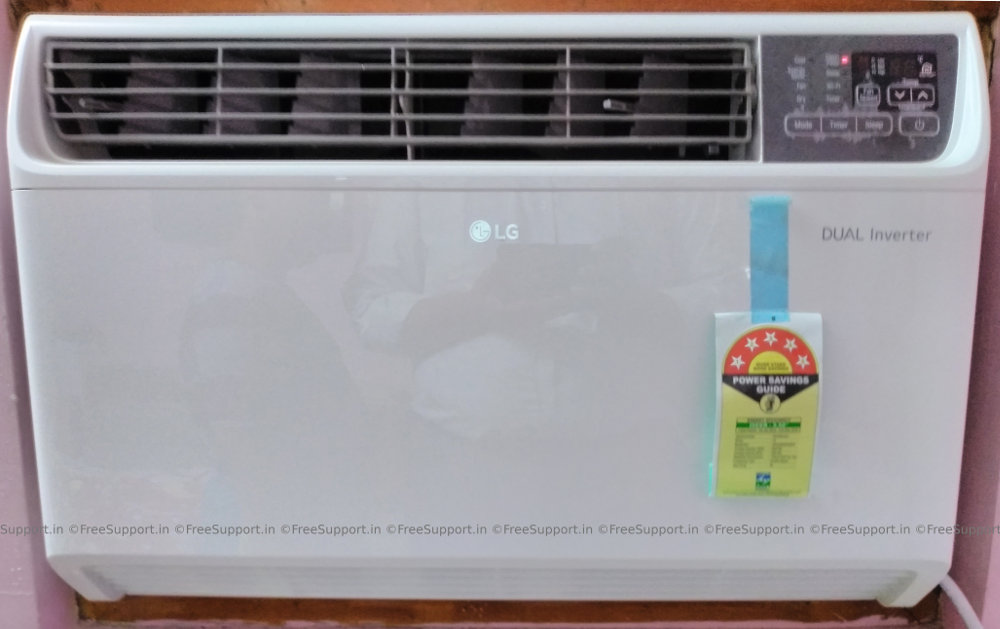 How To Clean The Air Filter Of A LG Inverter Window Air Conditioner FreeSupport in